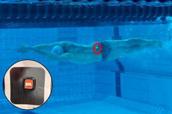 Sensors on para-swimmers in competition: a first in Canada | Institut ...