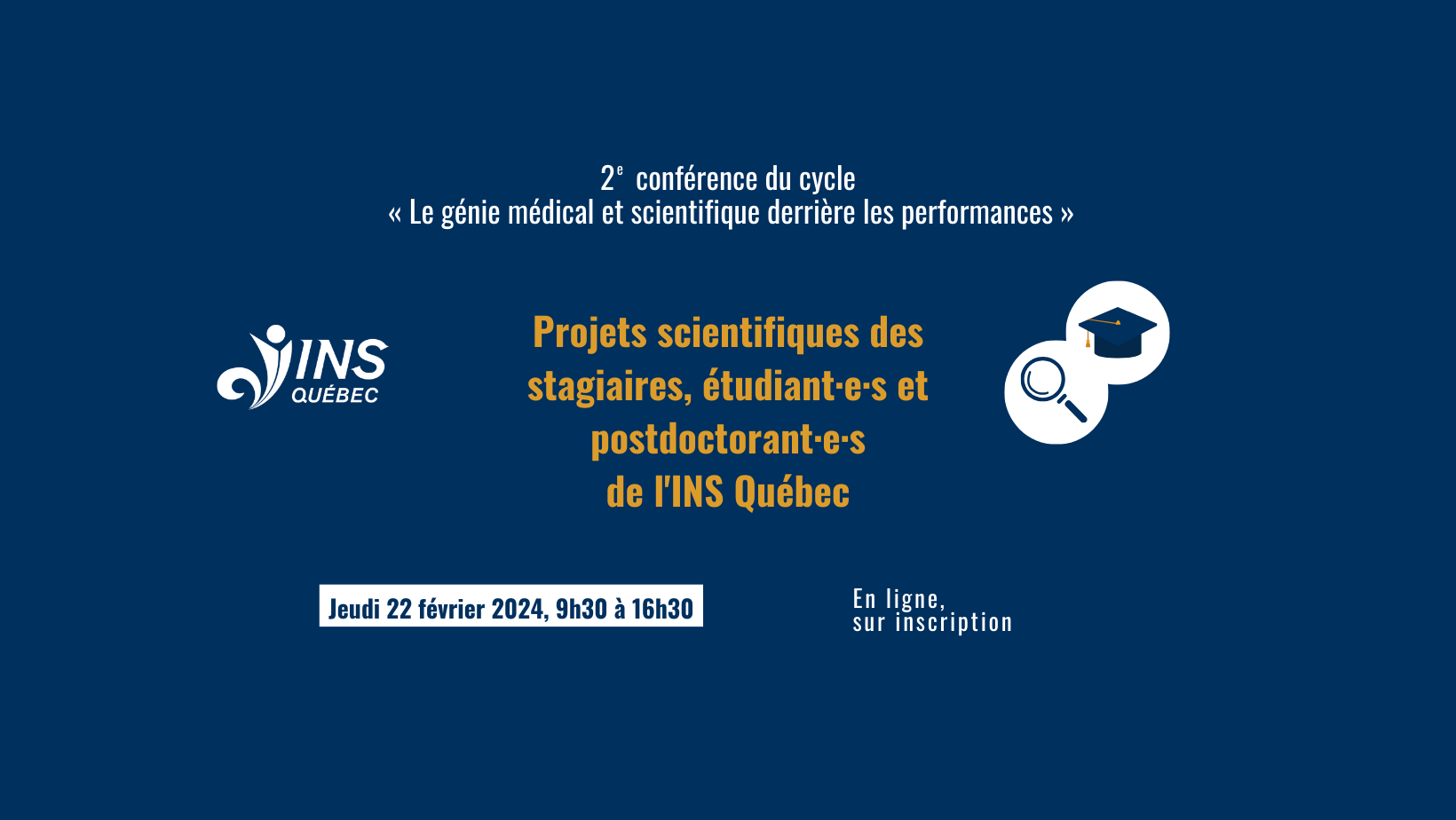 "INS Québec : Le génie derrière les performances" | Institut national ...