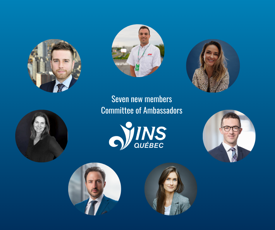 INS Québec expands its Comittee of Ambassadors | Institut national du ...